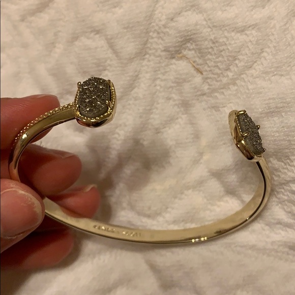 Kendra Scott | Jewelry | Kendra Scott Elton Pinch Cuff In Agate | Poshmark